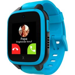 XPLORA Smartwatch "Kinder Smartwatch XGO3 inkl. Telekom Nano SIM", 33,02, 2G (GSM) 3G (UMTS) 4G (LTE), blau, Smartwatches