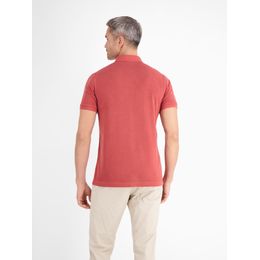 Lerros Herren Poloshirt, rot, Gr. L, unifarben, Piqu&eacute;, Obermaterial: 100% Baumwolle, Shirts, mit Logo Stickerei