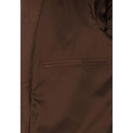 FELIX HARDY Herren Lederjacke "Lederjacke mit Rei&szlig;verschluss"kastanienbraun, Gr. L, 100% Lammleder, Jacken