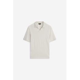 Cinque Herren Poloshirt "CIBOLL"cremewei&szlig;, Gr. XXL, unifarben, Jersey, Obermaterial: 100% Baumwolle, Shirts, Polokragen, offene Knopfleiste, Relaxed