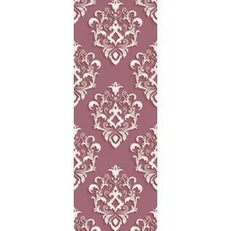 queence Vinyltapete "Gladys", B/L: 0,9m x 2,5m, rosa, Tapeten, 90x250cm, selbstklebend, kinderleichte Anbringung,, Sticker