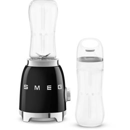 Smeg Standmixer "PBF01BLEU Schwarz", B:14cm H:32,5cm T:14cm, schwarz, Zerkleinerer