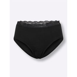 w&auml;schepur w&auml;schepur Damen H&uuml;ftslip, schwarz, Gr&ouml;&szlig;e 38