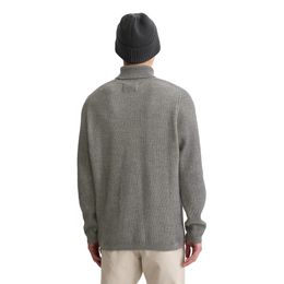 Marc O'Polo MARC O'POLO Herren Rollkragenpullovergraphite grau melange, Gr. M, Strick, Obermaterial: 40% Baumwolle, 40% Schurwolle, 20% Polyamid, Pullover, aus