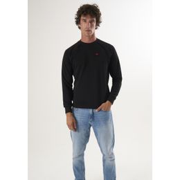 FELIX HARDY Herren Sweater "Basic Rundhals Sweatshirt", schwarz, Gr. XXL, 65% Baumwolle, 35% Polyester, Sweatshirts