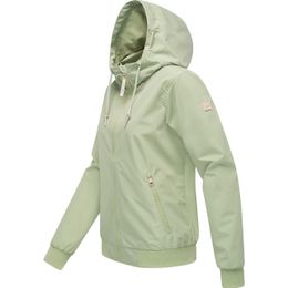 Ragwear Damen Outdoorjacke "Oggie YOUMODO", grau, Basic, Gr. XL, Obermaterial: 100% Polyester; Innenfutter: 100% Polyester, Jacken, Wasserdichte und
