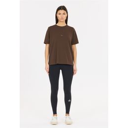 SOS Herren Funktionsshirt "Mera"braun, Gr. S, unifarben, 94% Baumwolle, 6% Elasthan, Shirts, Komfort
