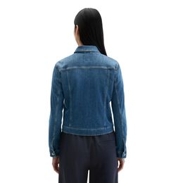 Marc O'Polo MARC O'POLO Damen Jeansjackedunkelblau wash, Gr. L, Denim/Jeans, Obermaterial: 92% Baumwolle, 6% Elastomultiester, 2% Elasthan, Jacken, regular fit