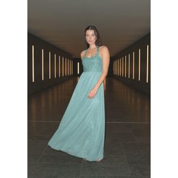 Vera Mont Damen Abendkleid "Damen mit Spitze", gr&uuml;n, festlich, Gr. 30, Obermaterial: 100% Polyester. Futter: 100% Polyester, Kleider, R&uuml;ckenfrei