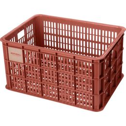 Basil Crate Fahrradkasten terra red L 40 L