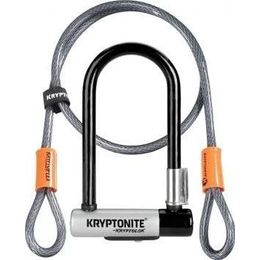 Kryptonite KryptoLok Mini 7 inkl. Flex-Cable, inkl. FlexFrame-Halterung B&uuml;gelschloss