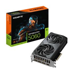 Gigabyte Grafikkarte "GeForce RTX 5060 WINDFORCE OC 8G Grafikkarte - 8GB GDDR7, 128bit, PCI-"ohne farbbezeichnung, Grafikkarten