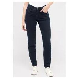 Slim-fit-Jeans Angels "CICI", Damen, Gr. 44, L&auml;nge 30, blau (blau blau), Denim/Jeans, Obermaterial: 78% Baumwolle, 21% Polyester, 1% Elasthan, slim fit, Jeans Slim-fit-Jeans