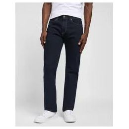 Slim-fit-Jeans Lee "Extrem Motion Slim", Herren, Gr. 30, L&auml;nge 34, blau (rinse), Denim/Jeans, Obermaterial: 77% Baumwolle, 21% Polyester, 2% Elasthan, schmal lang, Jeans Slim-fit-Jeans, Extreme Motion Stretchware