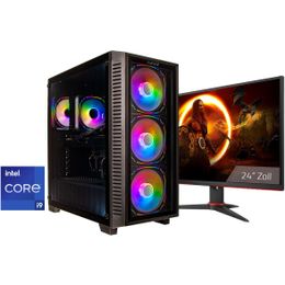Captiva Gaming-PC-Komplettsystem "Advanced Gaming I95-535 TFT Bundle", Microsoft Windows 11 Home (64 Bit), 32 GB RAM 1.000 GB SSDschwarz,