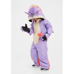 WeeDo M&auml;dchen Schneeoverall "UNIDO LILA"violet sandshell, Gr. 92, Obermaterial: 100% Polyester; Futter: 100% Polyester; F&uuml;llung: 100% Polyester;