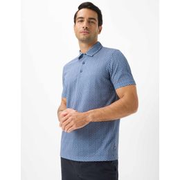 Brax Herren Polo Style PEPE cove, Blau, Gr. L