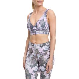 Energetics Damen Sport-BH "DA.-SPORT-BH BYLLIE W", Gr. Saop,, pink light, brow, Obermaterial: 85% Polyester, 15% Elasthan, BHs, f&uuml;r Training, mit