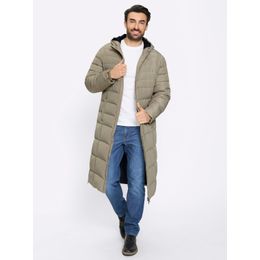 Marco Donati Herren Longjacke mit 2-Wege-Rei&szlig;verschluss, schlamm, Gr&ouml;&szlig;e 48