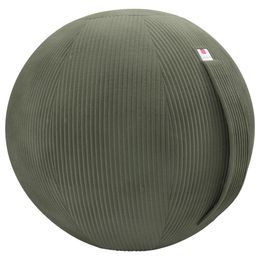 Stylife Sitzball, Gr&uuml;n, Textil, F&uuml;llung: Luftkern, Oeko-Tex&reg; Standard 100, Wohnzimmer, Hocker, Sitzs&auml;cke