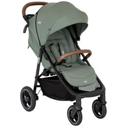 Joie Buggy Litetrax Pro, Gr&uuml;n, Textil, 58x103x93.6 cm, EN 1888, Feststellbremse, Fu&szlig;st&uuml;tze abklappbar, Federung, 5-Punkte-Gurt, f&uuml;r Babyschale geeignet, Griff in Lederoptik, Transportsicherung, Einhand-Faltmechanismus, abnehmbarer Schutzb&uuml;gel, Baby on Tour, Kinderwagen, Buggys