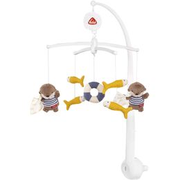 babyFEHN FEHN Baby Mobile "Otter Theo, Musik-Mobile", bunt, Kunststoff, Pl&uuml;sch, B:40cm H:65cm, Mobil&eacute;s