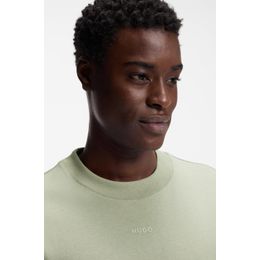 Hugo Herren T-Shirtlight, pastel gr&uuml;n337, Gr. XXL, unifarben, Single Jersey, Obermaterial: 100% Baumwolle, Shirts, Rundhalsausschnitt, Relaxed Fit,