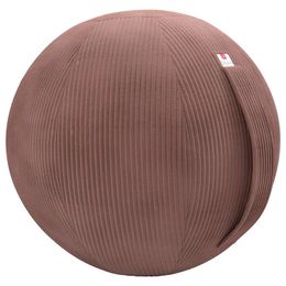 Stylife Sitzball, Altrosa, Textil, F&uuml;llung: Luftkern, Oeko-Tex&reg; Standard 100, Wohnzimmer, Hocker, Sitzs&auml;cke