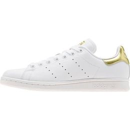 Damen Sneaker "STAN SMITH", adidas originals, Gr. 36, wei&szlig;, Leder, Polyurethan, unifarben mit Farbeinsatz, Schuhe