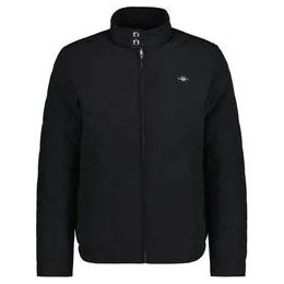 Windbreaker Gant "&Uuml;bergangsjacke QUILTED WINDCHEATER", Herren, Gr. 4XL, schwarz, Obermaterial: 100% Polyester PES., Jacken Windbreaker