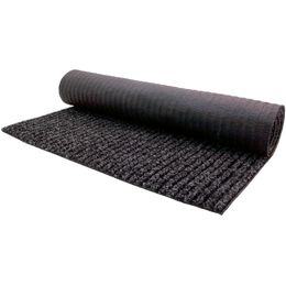 L&auml;ufer, B:200cm H:10,5mm L:1.300cm, grau, PRIMAFLOR-IDEEN IN TEXTIL, Polypropylen (PP), Flur, Teppiche, "MAGNUM, Made in Belgium", Schmutzfangl&auml;ufer,
