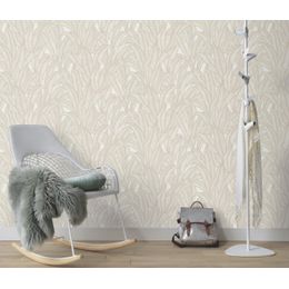 Vliestapete "Sansibar", B/L: 0,53m x 10,05m, Rollen: 1, beige, FASHION FOR WALLS, modern, Tapeten, Phthalate frei