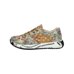 Laura Vita Damen Sneaker "Laura Vita Sneaker Leder/Textil", Gr. 38mokka, Leder, Textil, Schuhe