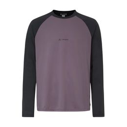 Vaude Funktionsshirt 'Loamer' Herren Gr&ouml;&szlig;e L mauve / schwarz
