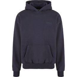 DROPSIZE Herren Kapuzensweatshirt "Dropsize HEAVY OVERSIZE HD PRINT HOODIE"washednavy, Gr. S, 70% Baumwolle, 30% Polyester, Sweatshirts