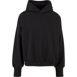 Urban Classics Herren Kapuzensweatshirt "Urban Classics Herren High Low Hoody"schwarz, Gr. L, bedruckt, 100% Baumwolle, Sweatshirts