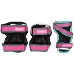 Powerslide Protektoren-Set "Kids Pro Girls Set", XS, pink, Protektoren