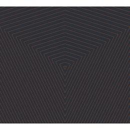 Daniel Hechter Vliestapete, B/L: 0,53m x 10,05m, Rollen: 1, schwarz, Wohnzimmer, Tapeten, Designertapete Tapete Geometrisch Tapeten Wohnzimmer