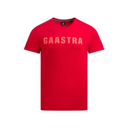 Gaastra Herren Rundhalsshirt, rot, Gr. XL, bedruckt, Single Jersey, Material: 100% Baumwolle, Shirts, aus Baumwolle
