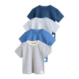 next T-Shirt Jungen Gr&ouml;&szlig;e 62 sand / navy / royalblau / graumeliert
