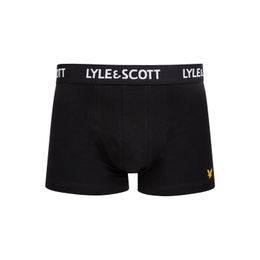 Lyle & Scott LYLE & SCOTT Herren Boxershorts "Boxershort Barclay 3er Pack", Gr. M, schwarz, Obermaterial: 95% Baumwolle CO. 5% Elasthan EL., Unterhosen