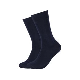 s.Oliver Damen Socken "Socken 6er Pack", Gr. 35, blau, 80% Baumwolle, 17% Polyamid, 3% Elasthan, uni, Socken