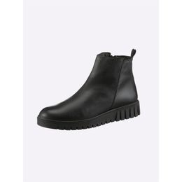 Heine Witt Damen Stiefelette, schwarz, Gr&ouml;&szlig;e 37