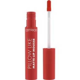 Catrice Damen Lippenstift "PILLOW LIKE MATTE LIP MOUSSE", rot, Lippen-Kosmetika, Soft-Focus-Effekt f&uuml;r perfekt gepflegte Lippen, kein Lipliner n&ouml;tig
