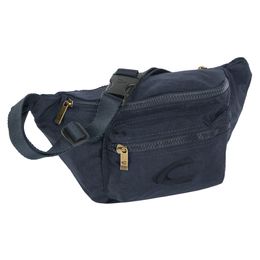 Camel Active Damen Bauchtasche "Journey", blau, Nylon, aufgeraut, bestickt, clean, unifarben, Taschen, Herren Crossbody-Bag, funktional perfekt f&uuml;r
