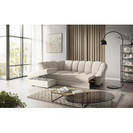 Ecksofa COTTA, B:260cm H:88cm T:104cmsahara, 100% POLYESTER (PES), Wohnzimmer, Sofas, "Mado Ecksofa"