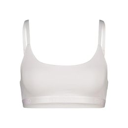 PSD Damen Sport-BH "PSD WHITE SLD MDL SBL", Gr. XSwei&szlig;, 47% Modal, 47% Baumwolle, 6% Elasthan, BHs