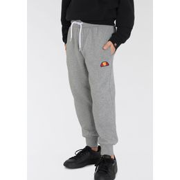 Ellesse M&auml;dchen Jogginghose "COLINO JOG PANT JUNIOR", grau, Gr. 140, Obermaterial: 80% Baumwolle, 20% Polyester, Hosen