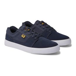 DC Shoes Herren Sneaker "Tonik", Gr. 13, blau, Obermaterial:Obermaterial: Leder [Kuh] / Futter: Textil / Au&szlig;ensohle: Gummi;, Schuhe