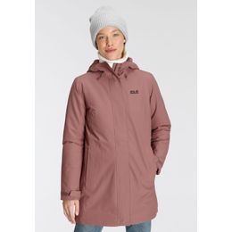 Jack Wolfskin Damen Parka "KIOLA", lila, Gr. S, Obermaterial: 100% Polyester. Futter: 100% Polyester. Wattierung: 100% Polyester, Jacken, W&auml;rmend,